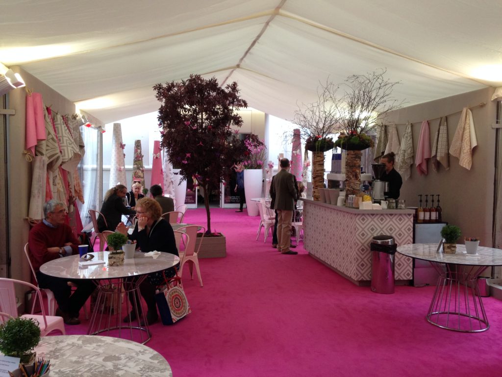 Frame flat lining & bespoke walls | Four Seasons Marquees