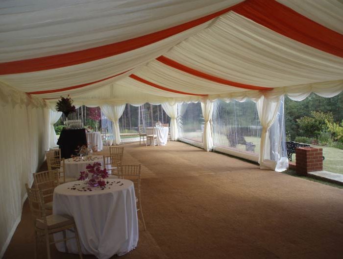 Frame-lining-with-roof-overlays | Four Seasons Marquees