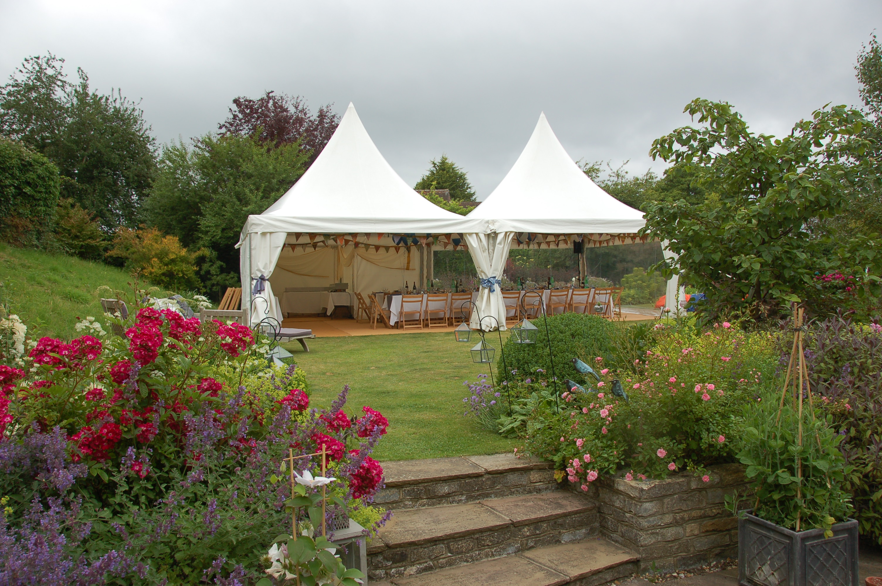 PAGODAS PERFECT FOR GARDEN PARTIES | Four Seasons Marquees